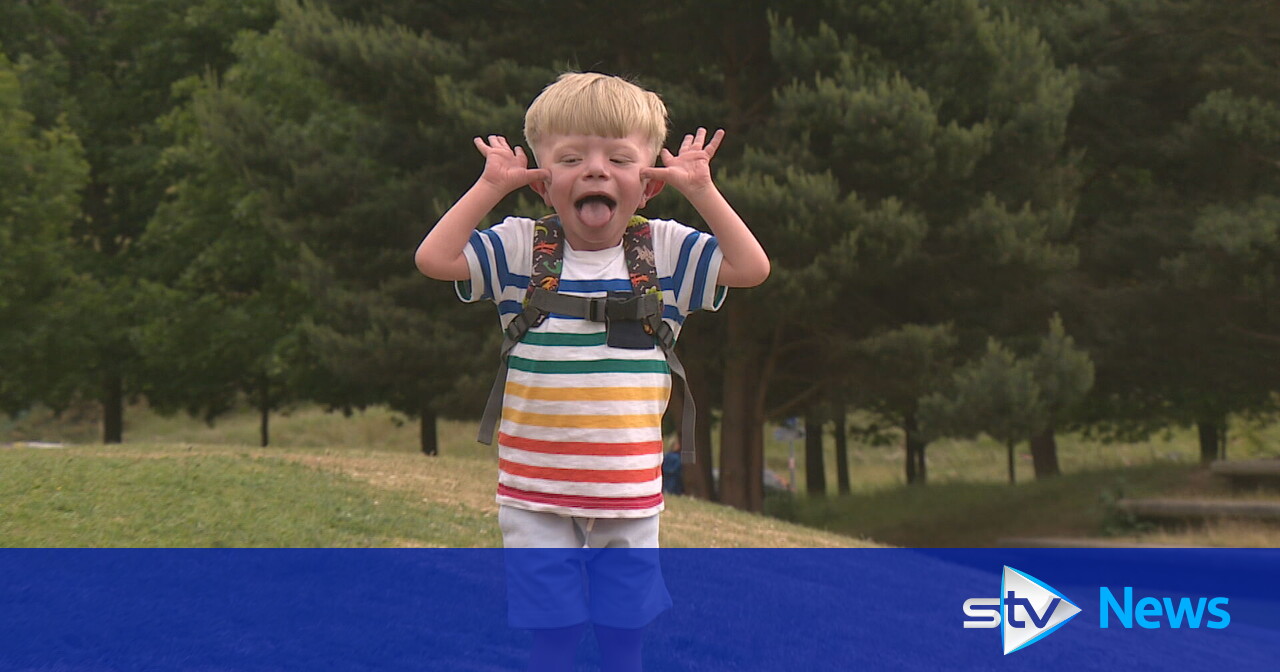 'Wee Warrior' Zac Gunn wins Child of Courage prize at Pride of Scotland ...