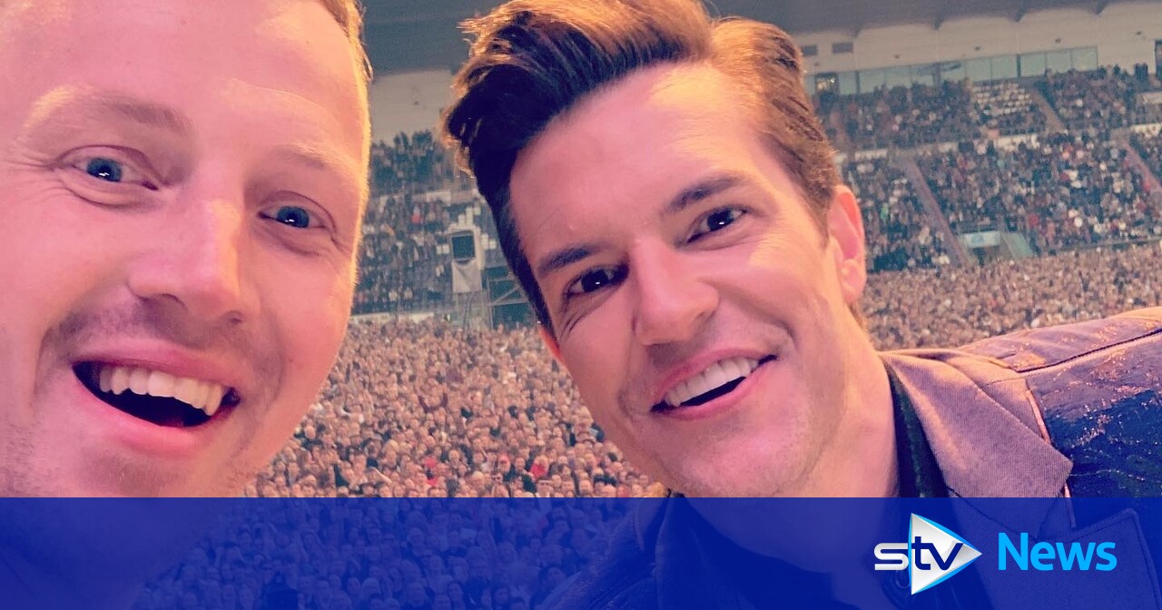 Edinburgh drummer Kyle Grieve invited onstage by The Killers at Falkirk ...