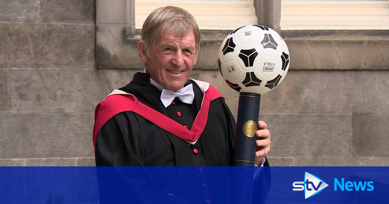 St Andrew's University awards football legend Sir Kenny Dalglish with ...