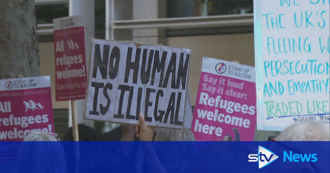 Controversial Rwanda deportation flight grounded after human rights ...