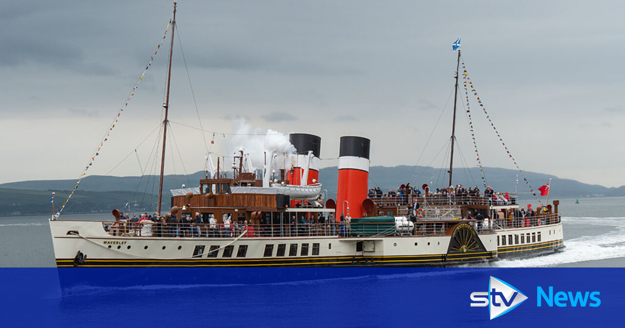 Waverley Paddle Steamer back at sea 75 years after maiden voyage | STV News