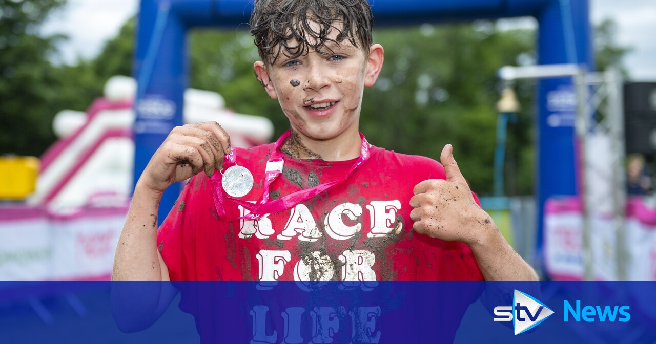 West Lothian schoolboy Leo Barker leads charge against cancer at Pretty ...