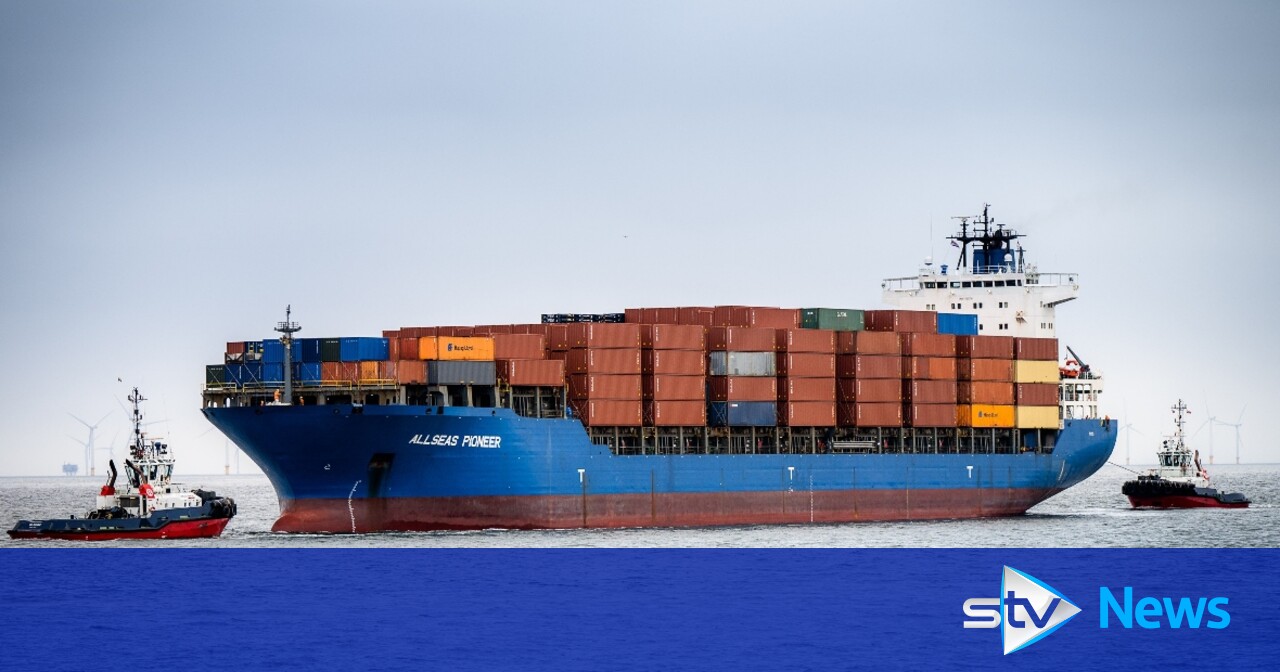First direct China to Scotland container shipping service launched ...