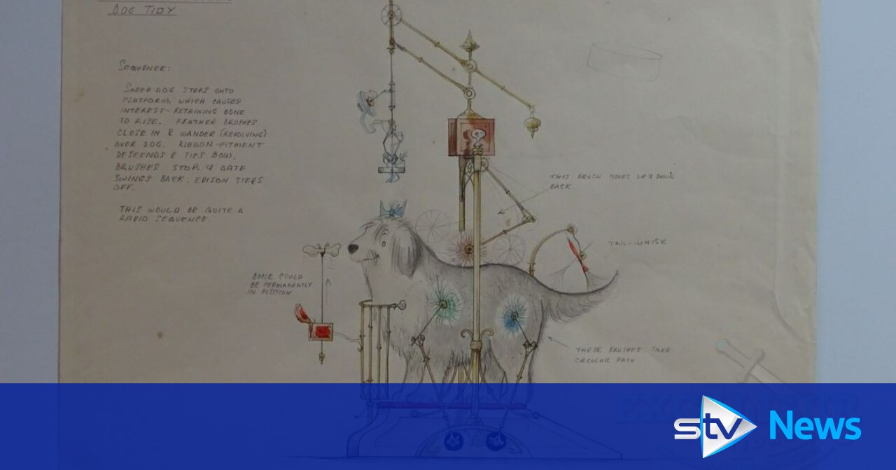 Artwork of Chitty Chitty Bang Bang invention has sold for £3,500 | STV News