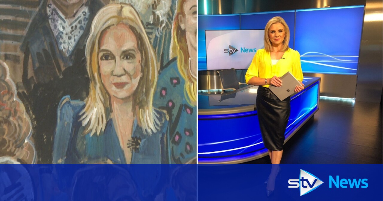 STV's Kelly-Ann Woodland among famous faces immortalised on Edinburgh ...