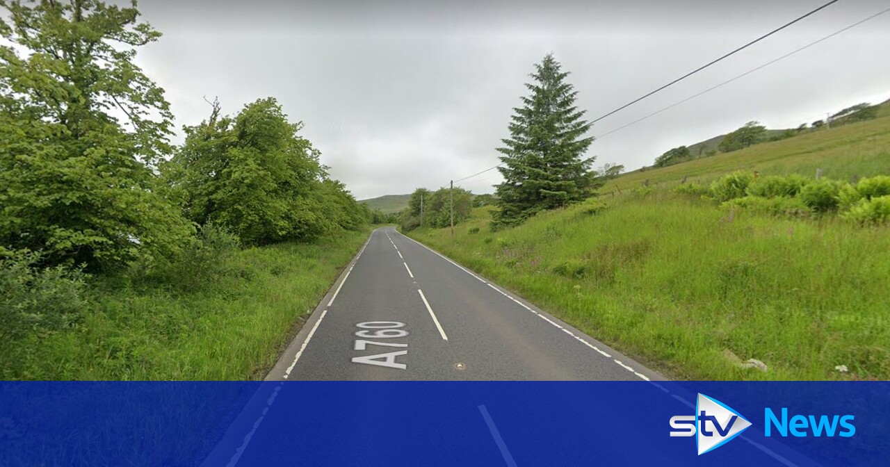 Cyclist killed in early morning crash with van on A760 near Muirhead ...