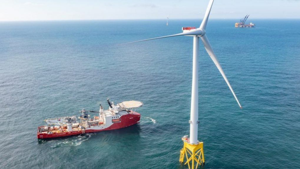 Scotland's largest offshore wind farm, Seagreen, has begun generating ...