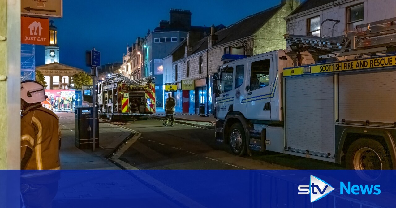 Fire at Poundland store on High Street in Elgin being treated as ...