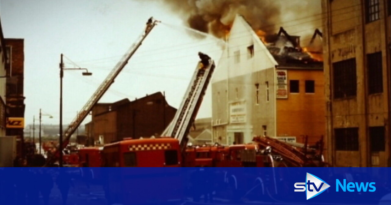 The day seven firefighters were killed tackling Glasgow warehouse blaze ...