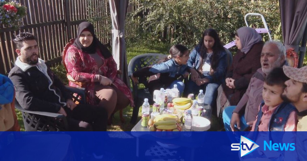 Syrian family reunited in Scotland after six-year separation | STV News