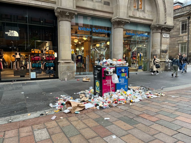Cost of cleaning Glasgow's dirtiest streets is double Scottish average ...