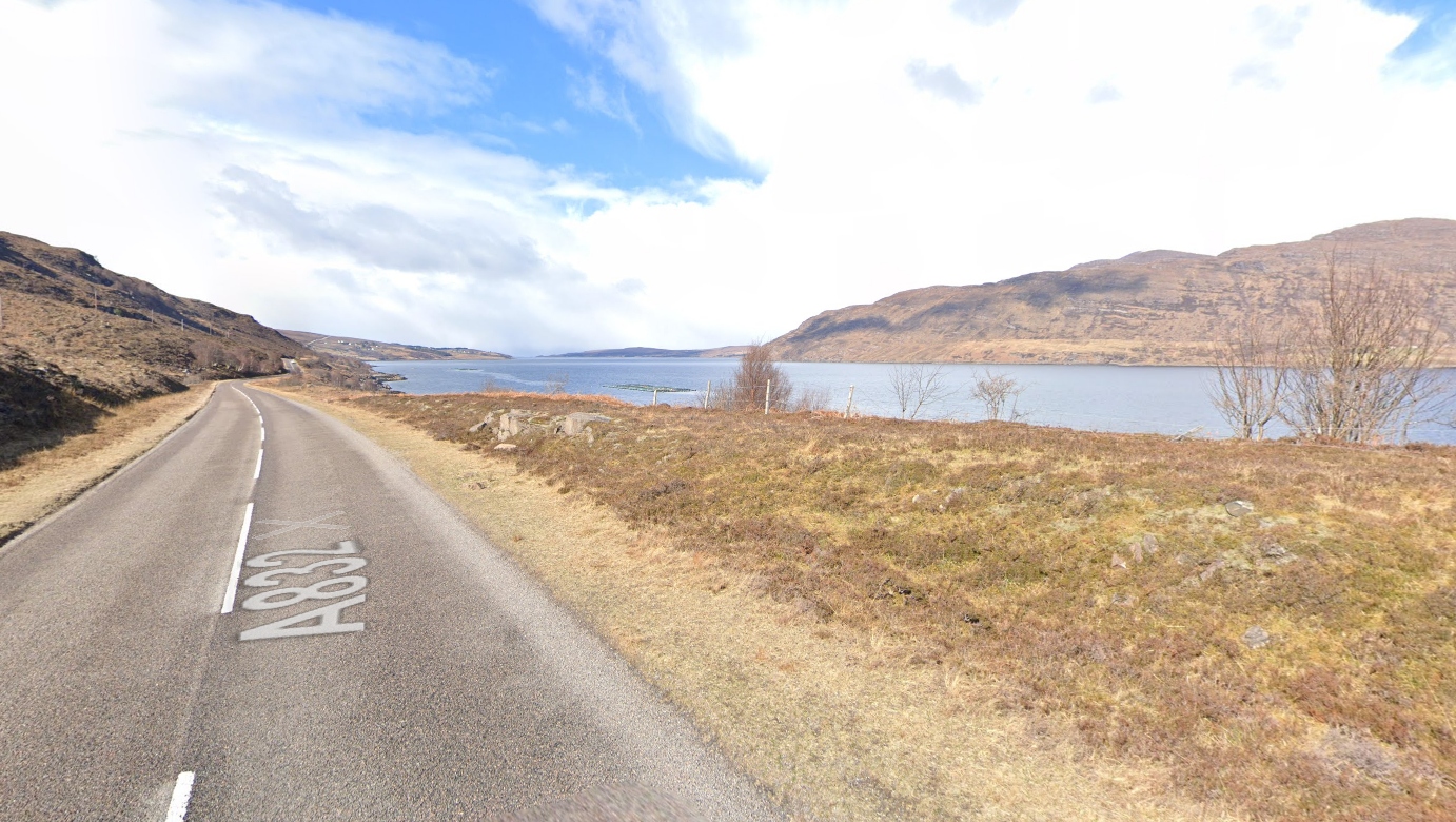 Five people taken to hospital following two-vehicle crash on A832 in ...
