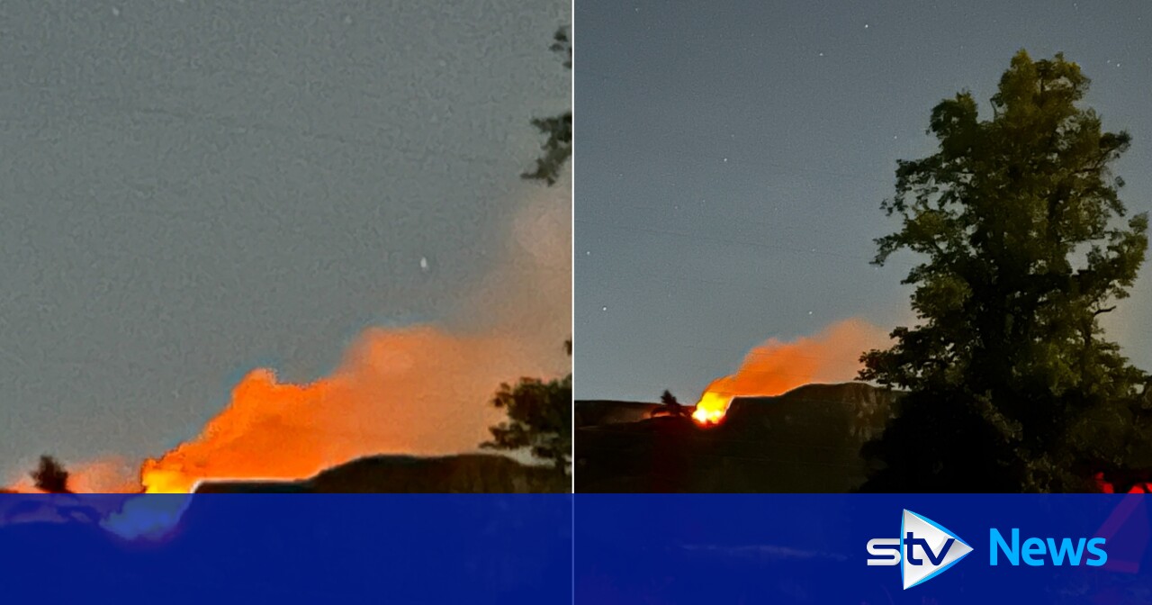 Crews tackle two fires burning for more than 16 hours over Kilpatrick ...