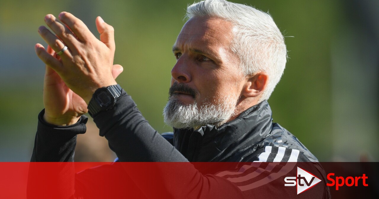 Jim Goodwin thanks Aberdeen fans for loyal support in 'difficult times ...