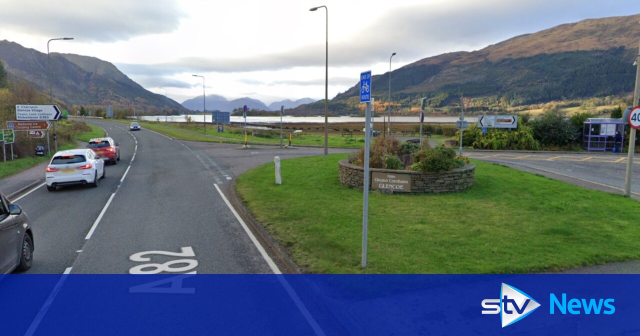 A82 at Glencoe closed down after two-car crash as crews rush to scene ...
