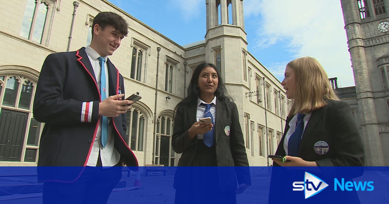 Exam results: Pupils across Scotland react after receiving their grades ...
