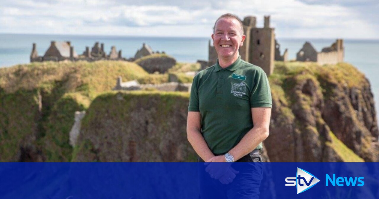 Tributes pour in after death of custodian at Dunnottar Castle in ...