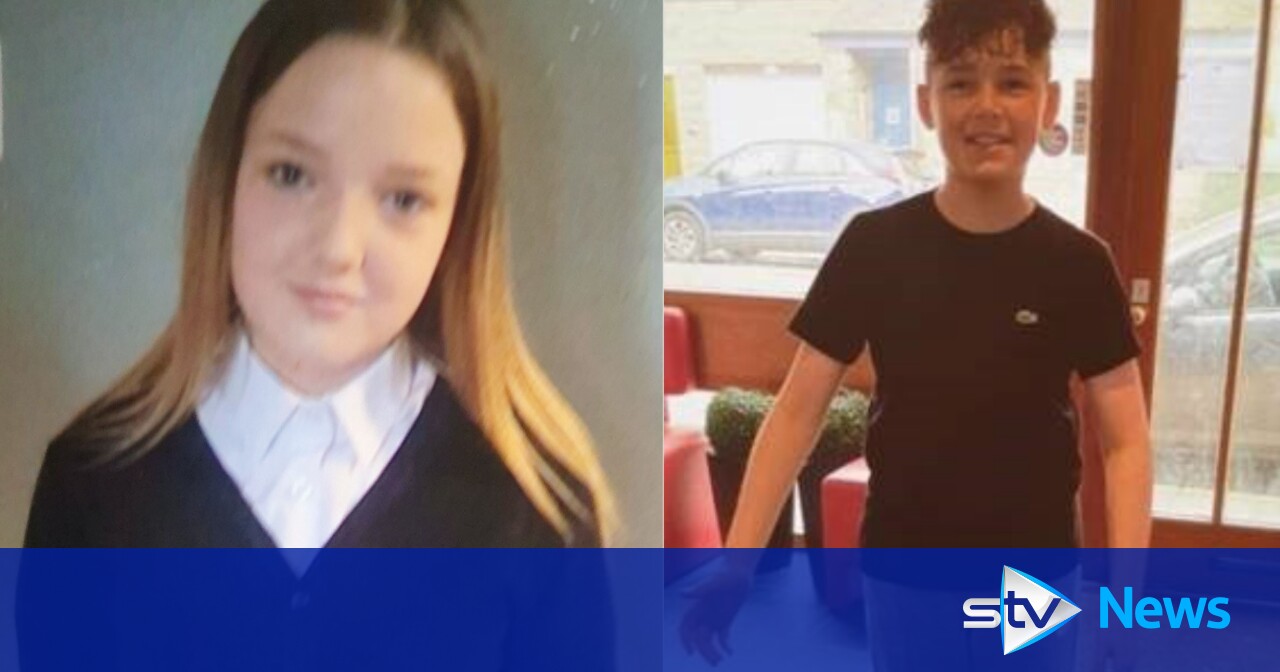 Hunt under way after two children, 11 and 12, reported missing ...