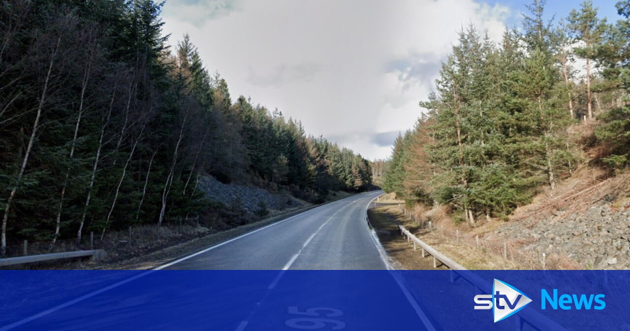 Woman, 38, killed in two-car crash on A95 in Scottish Highlands as ...