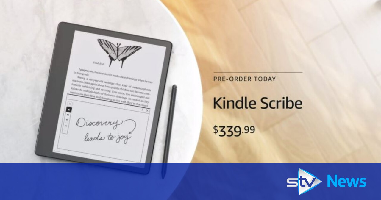 Amazon reveals Kindle Scribe for reading and writing | STV News