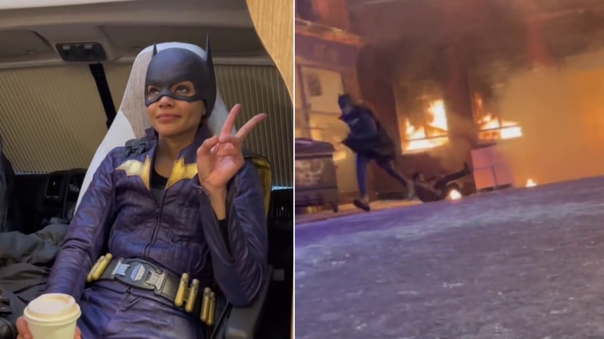 Batgirl star shares behind-the-scenes of scrapped film shot in Glasgow ...