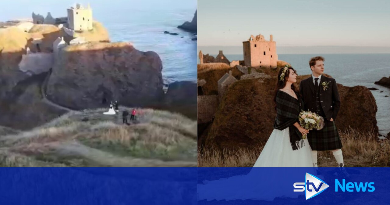 Canadian radio station's hunt for mystery couple who wed at Scottish ...