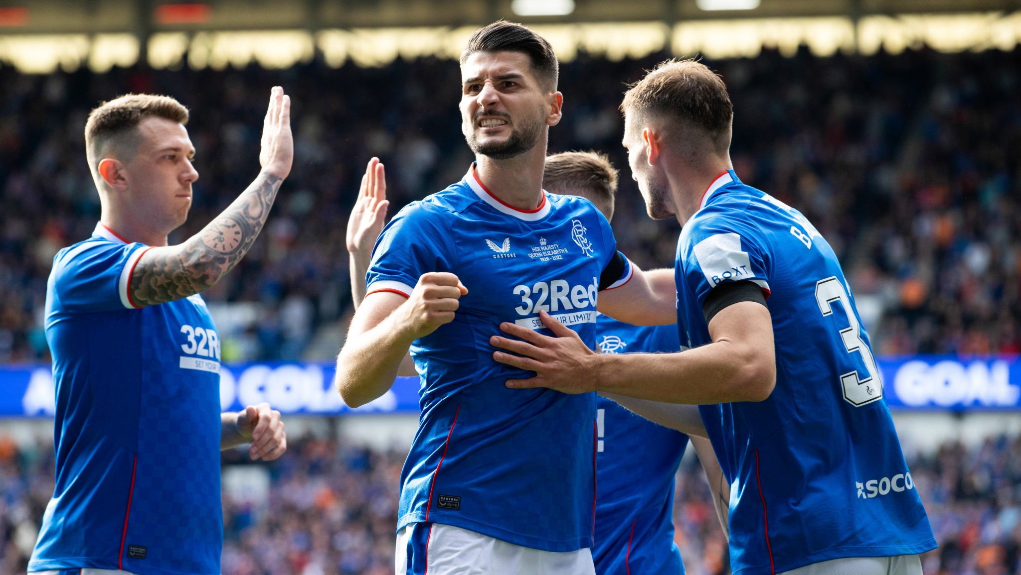 Birthday boy Antonio Colak at the double as Rangers beat Dundee United ...