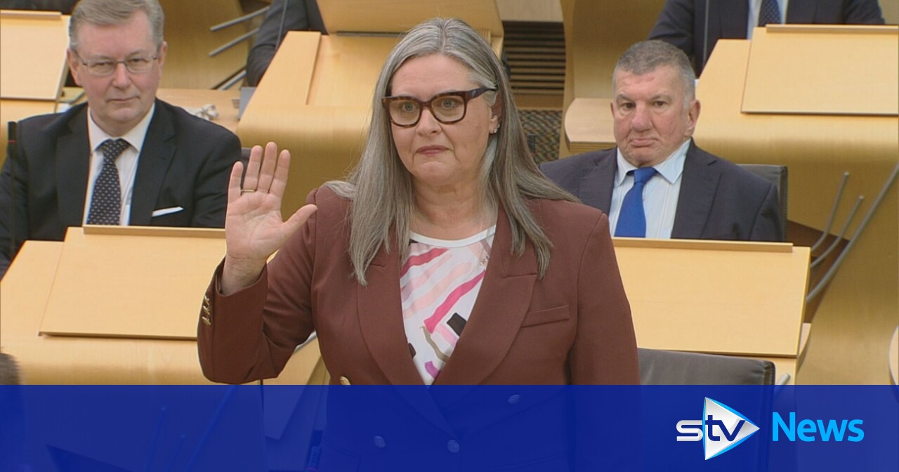 New Scottish Tory MSP Roz McCall becomes first in Scottish Parliament ...