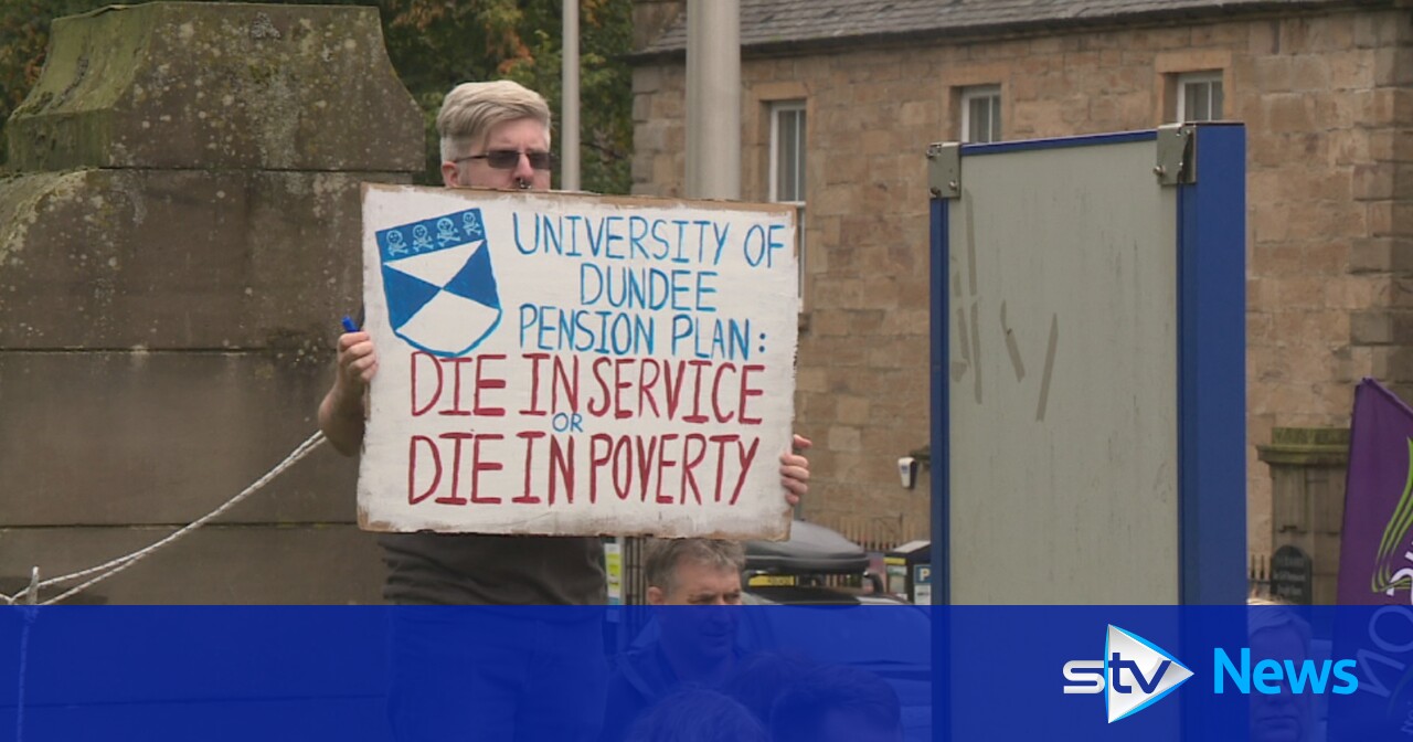 Dundee University staff will fight pension plans 'as long as it takes ...