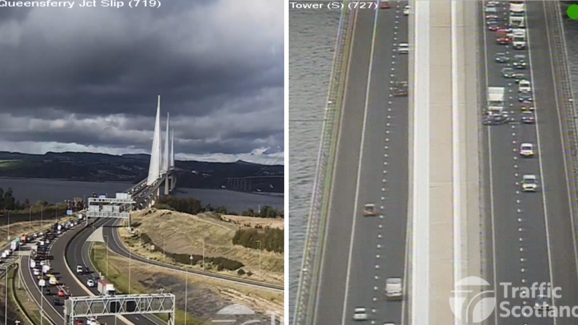 M90 Queensferry Crossing blocked after crash between lorry and car ...