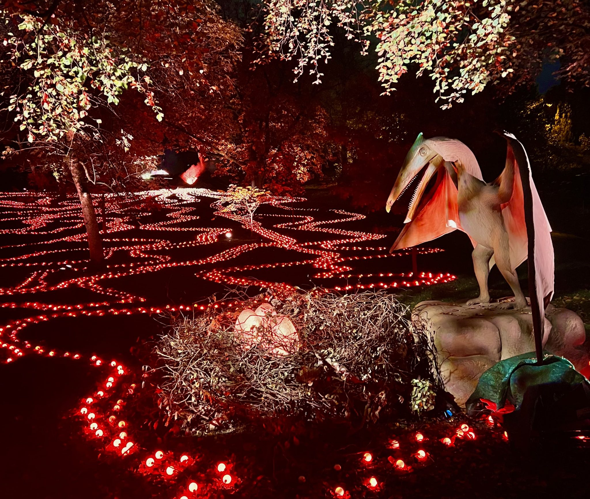 GlasGlow: First look at dinosaurs 'stampeding' into Glasgow Botanic ...