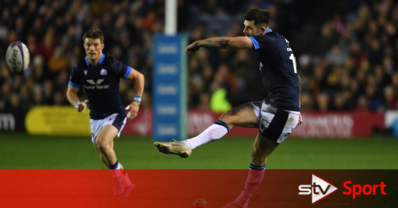 Gregor Townsend: Blair Kinghorn will learn from late Scotland penalty ...