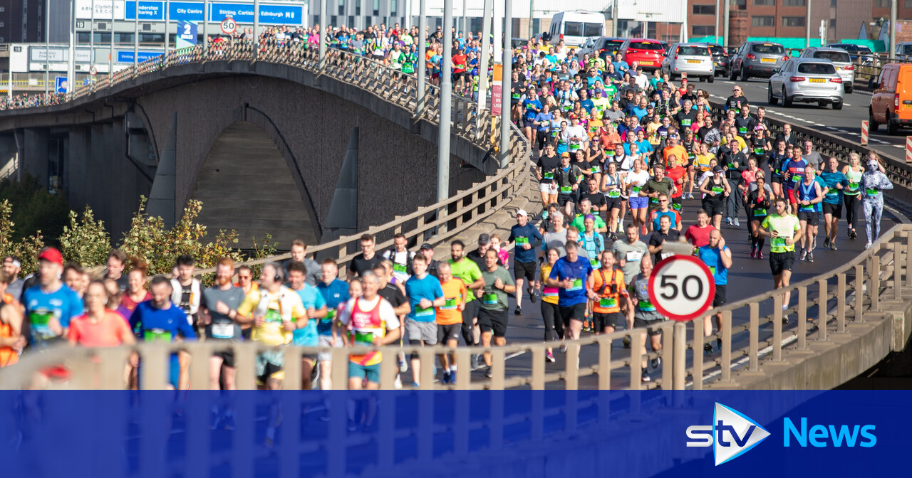 Over 20,000 runners hit the streets in Glasgow to take part in Great ...