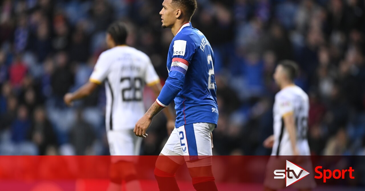 James Tavernier says sorry to Rangers fans who booed after Livingston ...