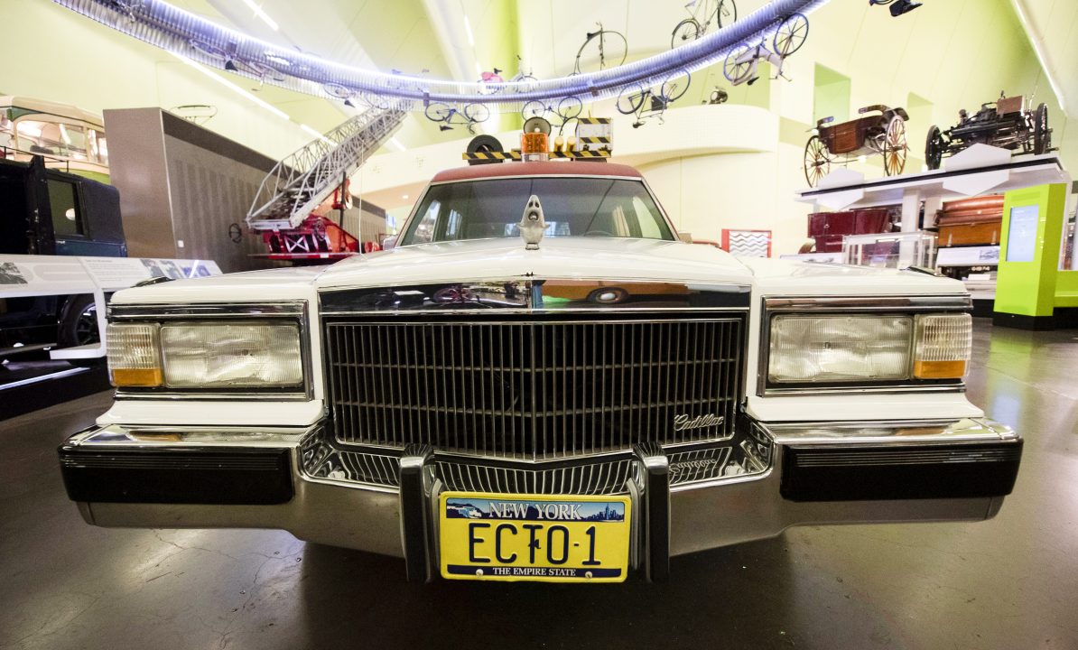 Ghostbusters replica car goes on display at Glasgow's Riverside Museum ...