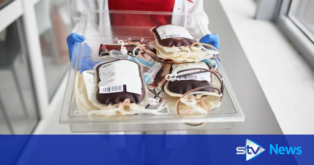 Scottish National Blood Transfusion Service thanks blood donors to mark ...
