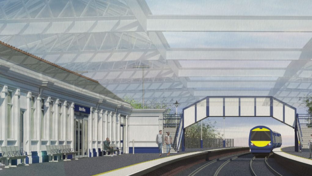 Revamped design of Troon train station revealed after devastating fire ...