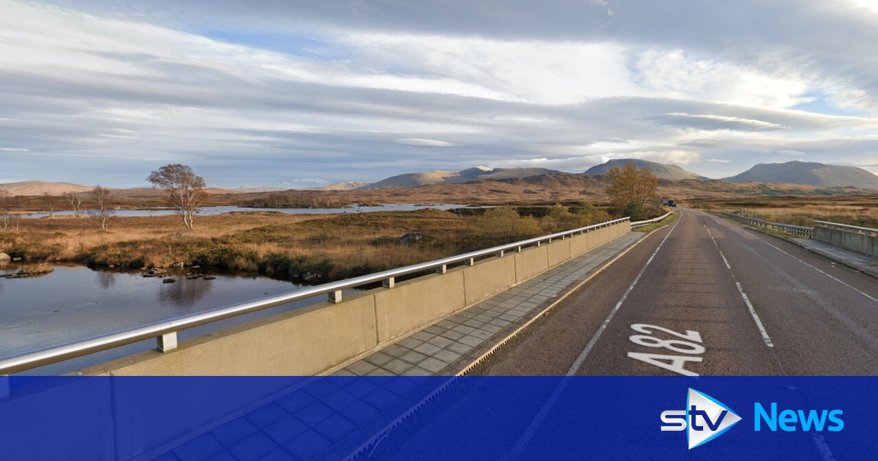 Man airlifted to hospital after crash between two motorcycles on A82 in ...