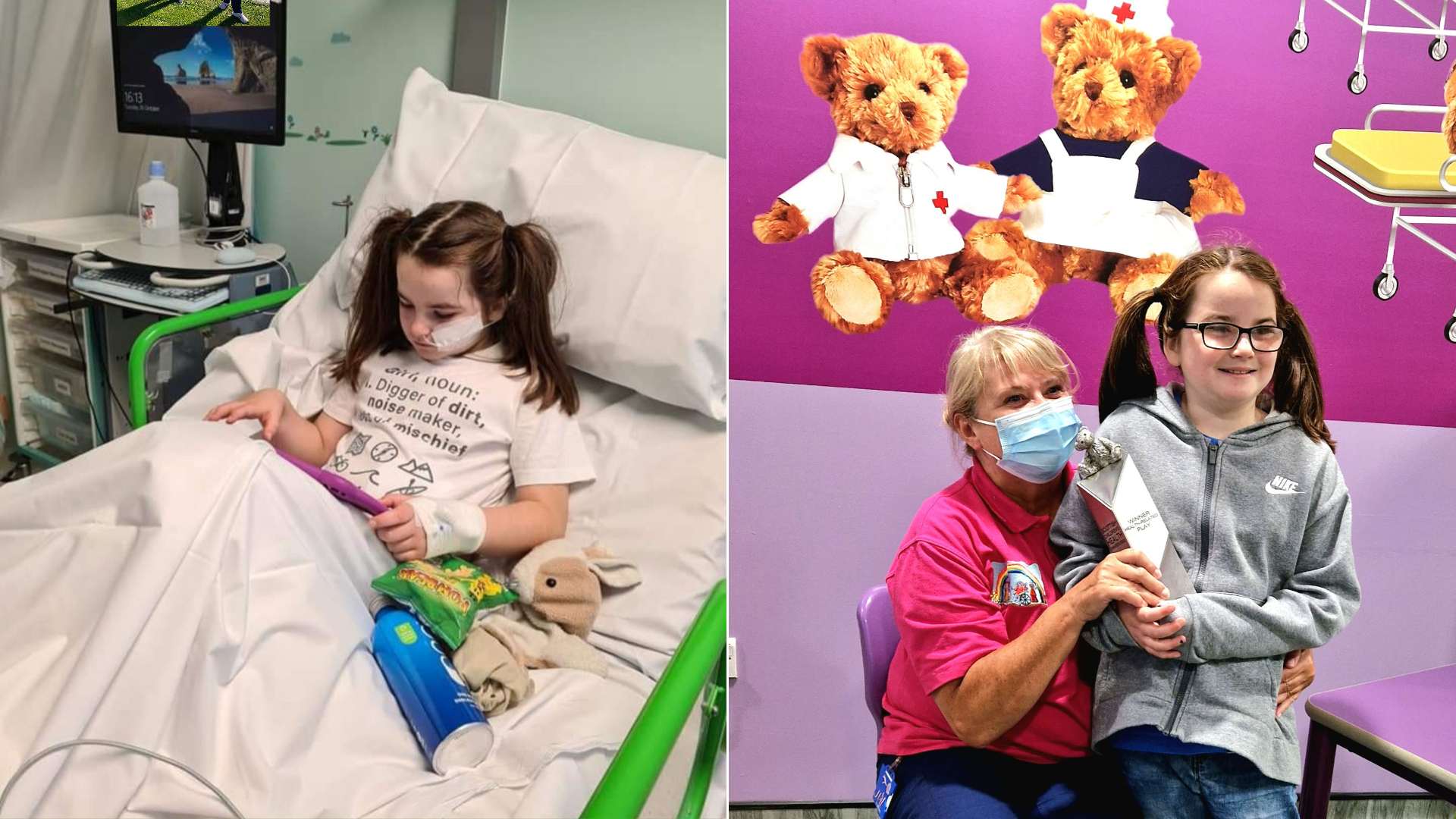 Health workers praised for using Teddy Hospital and play to help ...