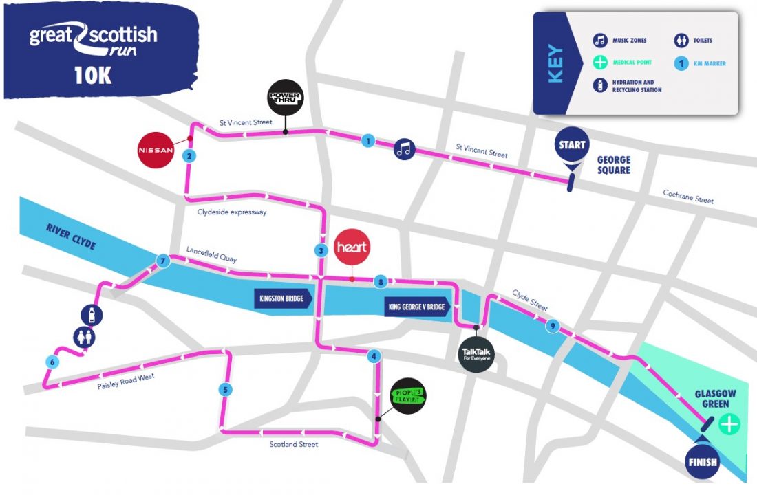 Roads to close across Glasgow for thousands to take part in Great ...