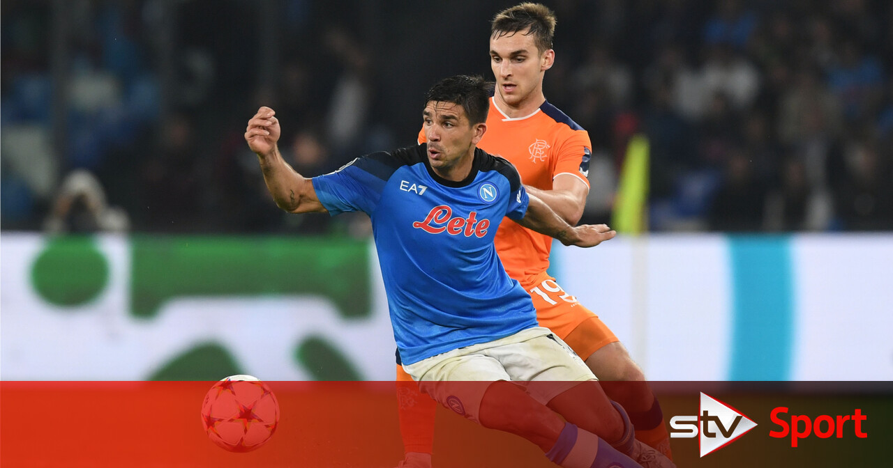 James Sands says Rangers 'can learn' from 'disappointing' Champions ...