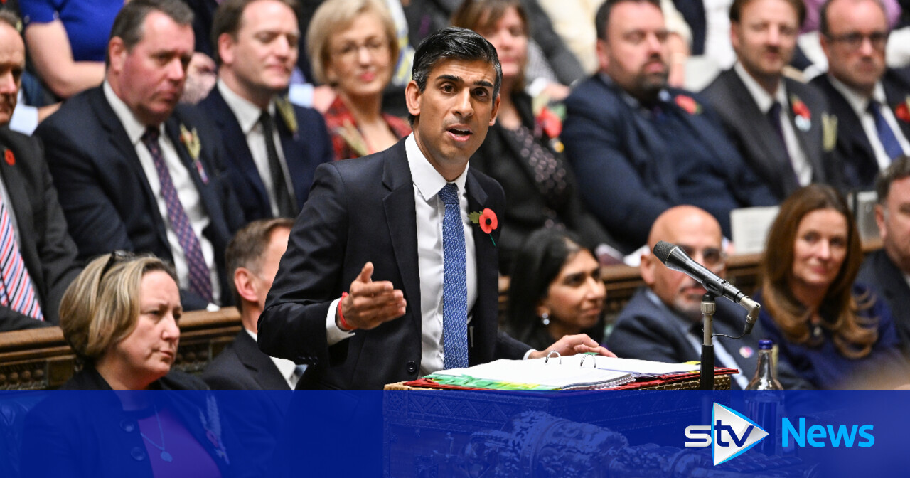 Rishi Sunak to face MPs in House of Commons at Prime Minister's Questions | STV News