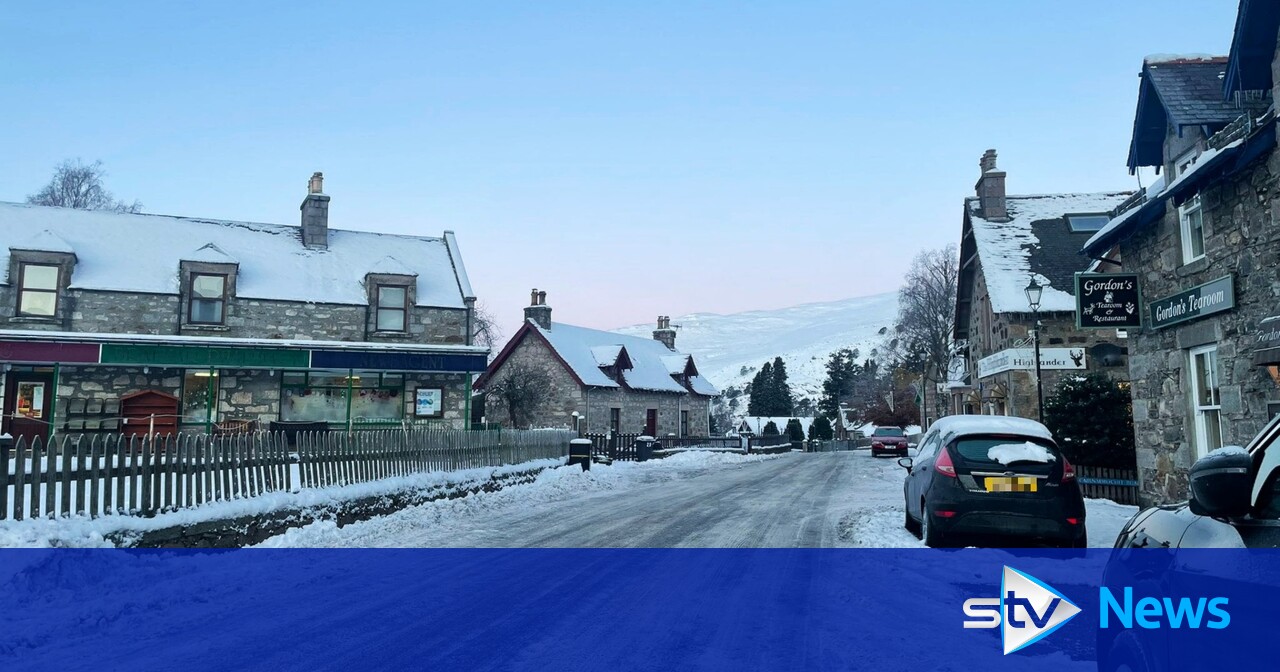 Scotland freezes as Met Office snow and ice yellow weather warning ...
