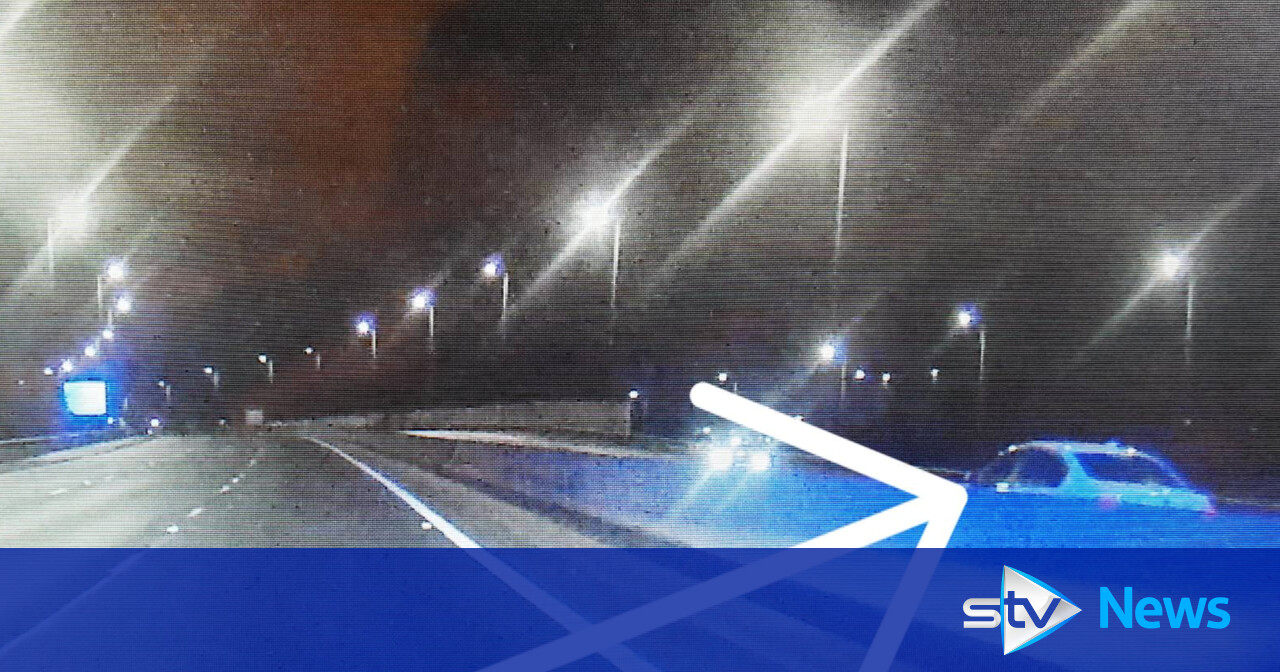 Man charged after BMW car spotted driving wrong way on M74 from ...