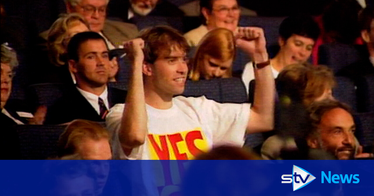 Historic Scotland: The devolution referendum of 1997 | STV News