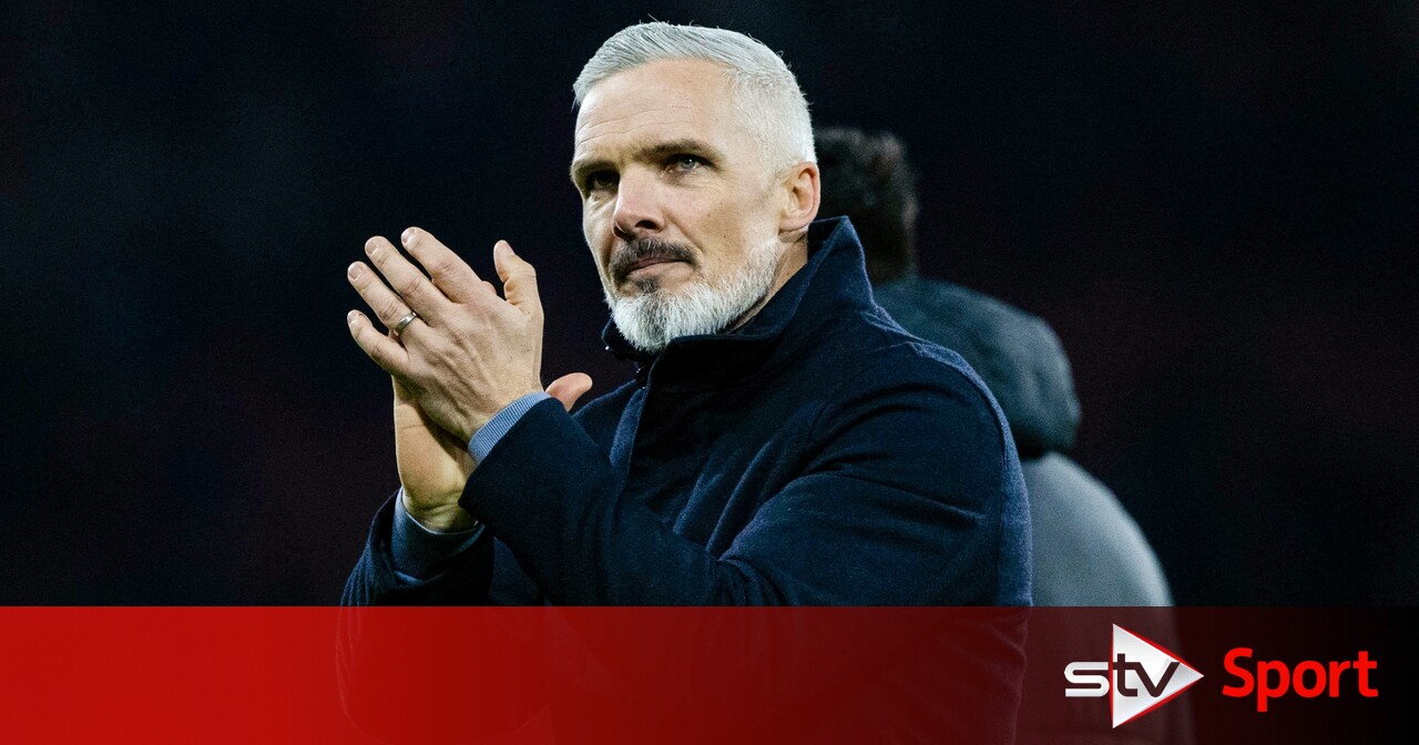 Mixed emotions for proud Aberdeen manager Jim Goodwin after League Cup ...