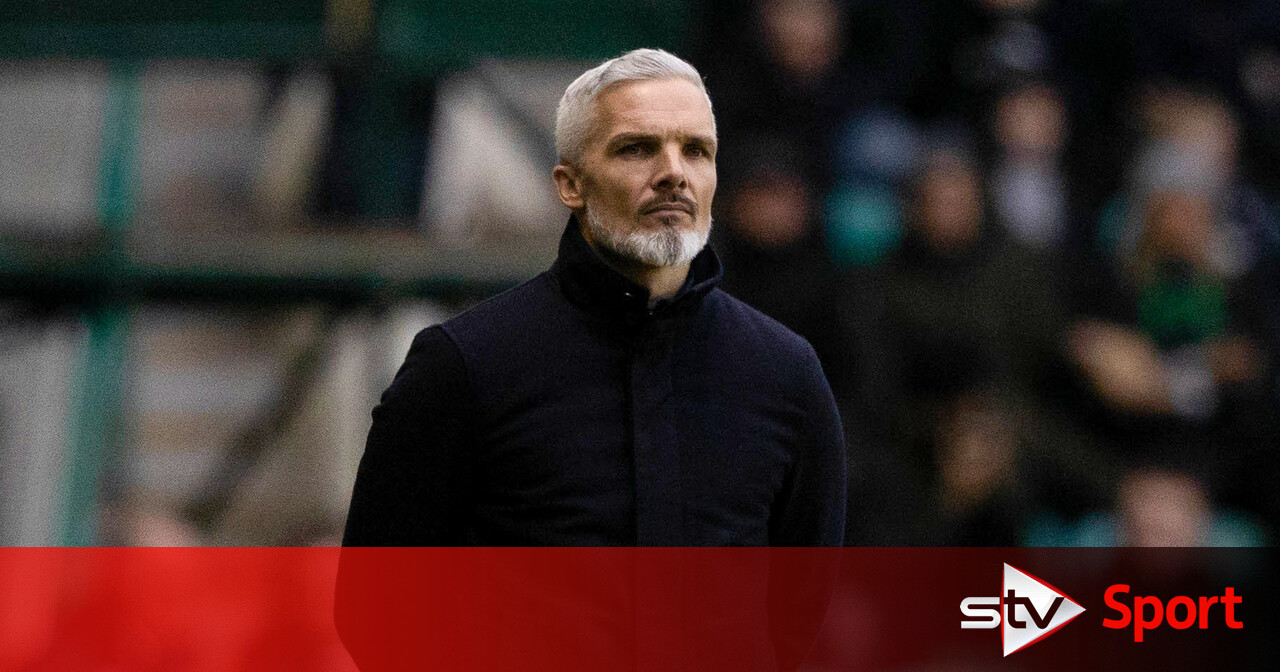 Aberdeen sack Jim Goodwin after 6-0 Premiership defeat to Hibernian ...