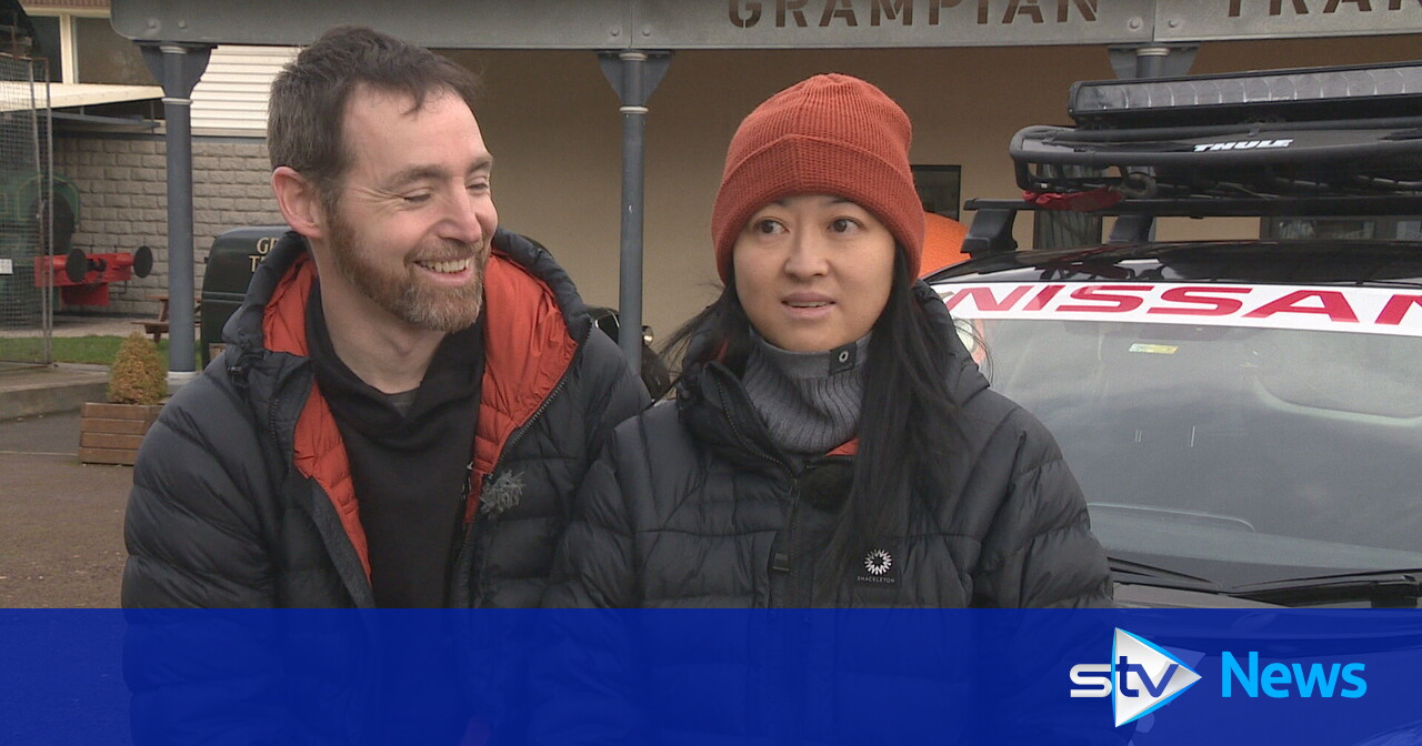 Aberdeen couple Chris and Julie Ramsay to drive electric car from North Pole to South Pole | STV ...