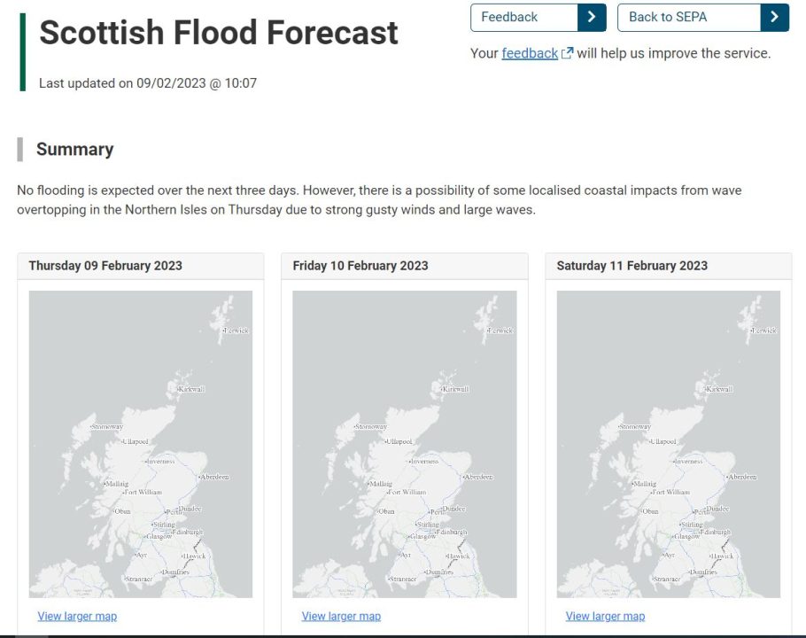 New Scottish Flood Forecast informs public of flooding three days in ...