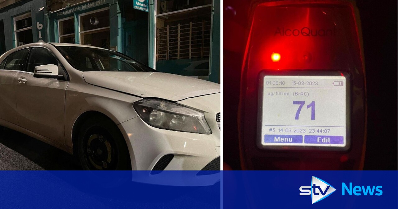 Driver spotted 'stumbling around' trying to change tyre near garden ...